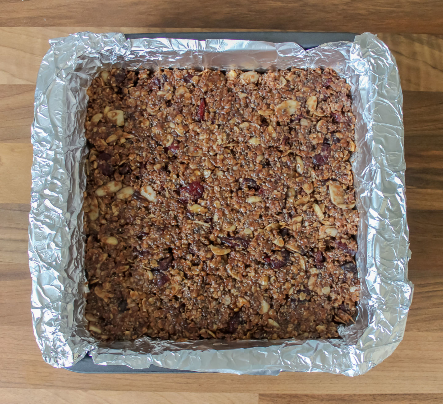 No-Bake Healthy Chewy Snack Bars - Baker Jo Easy, Quick Snack Bars