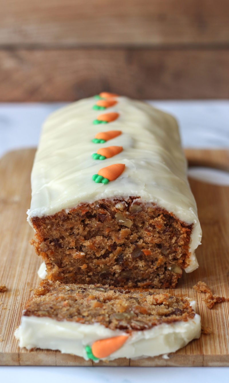 Carrot Loaf Cake - Baker Jo's Simple, Easy Carrot Cake Loaf