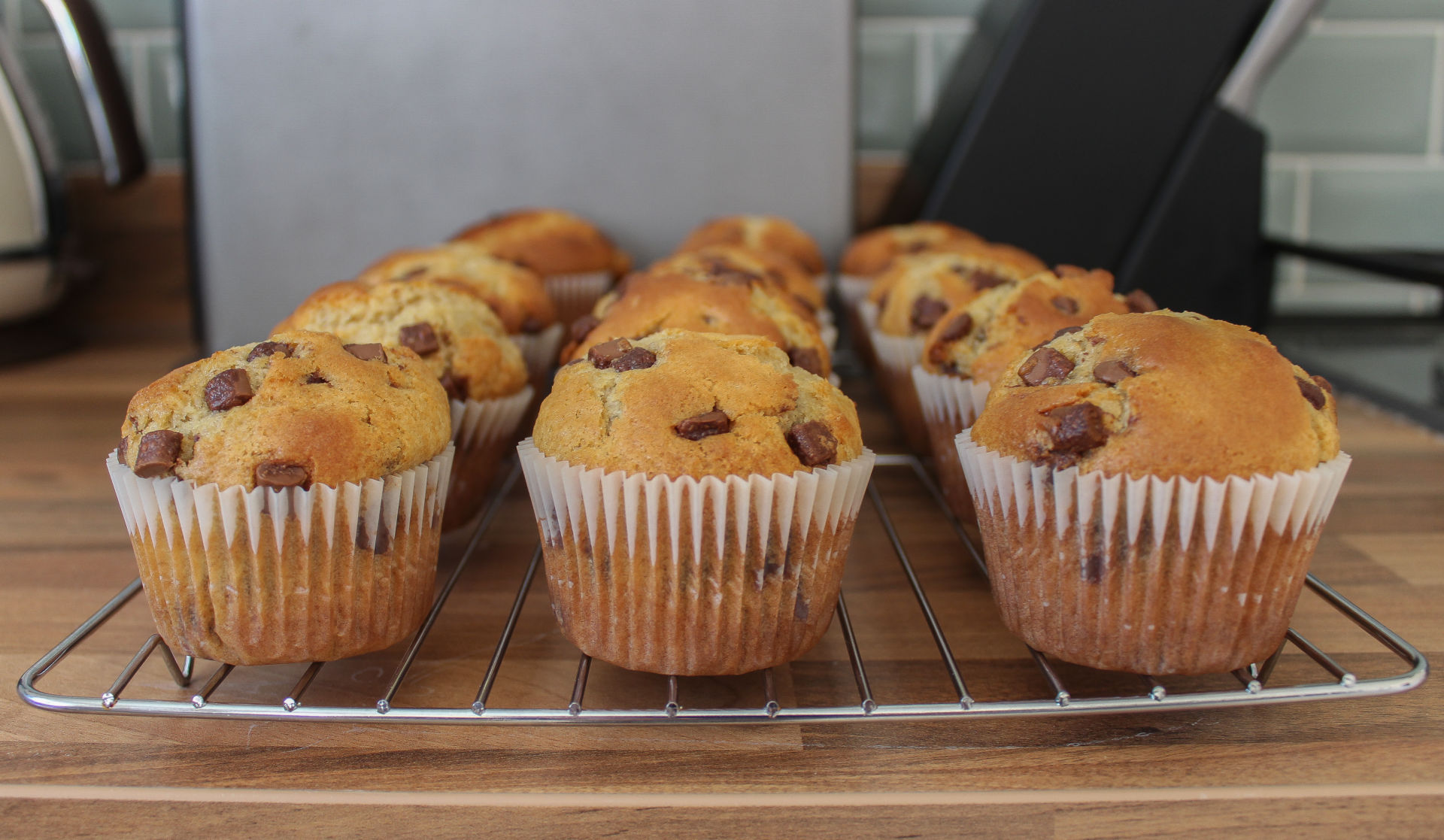 Chocolate Chip Muffins - Baker Jo