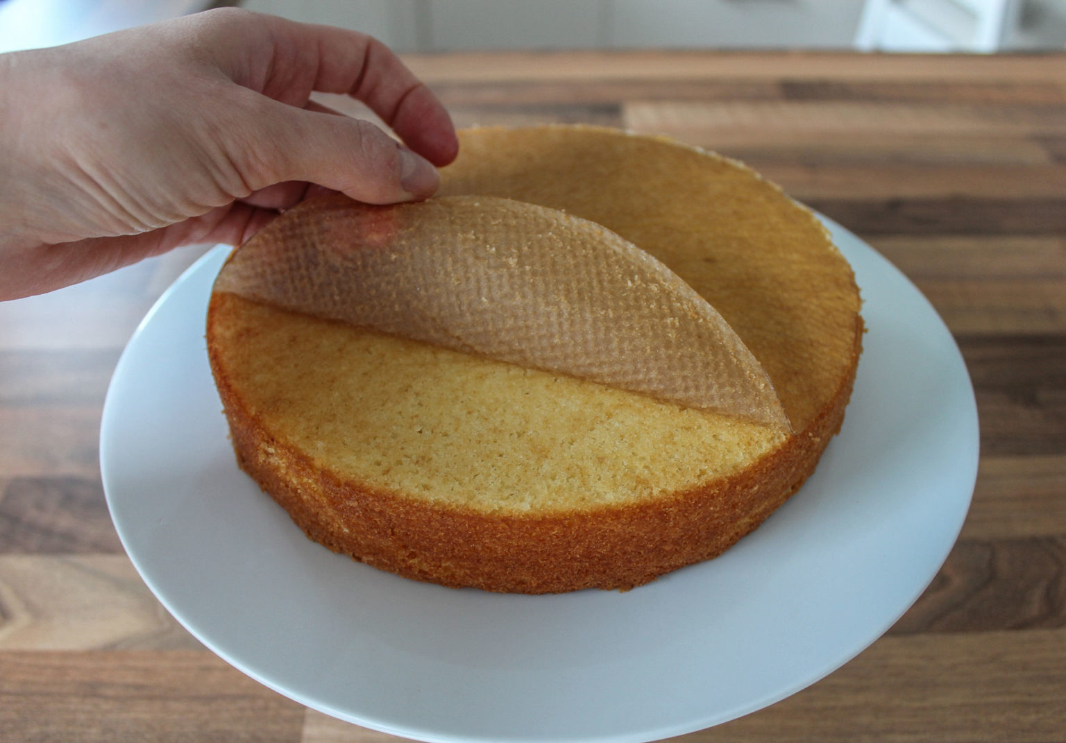 Vanilla Layer Cake with Vanilla Buttercream - Baker Jo