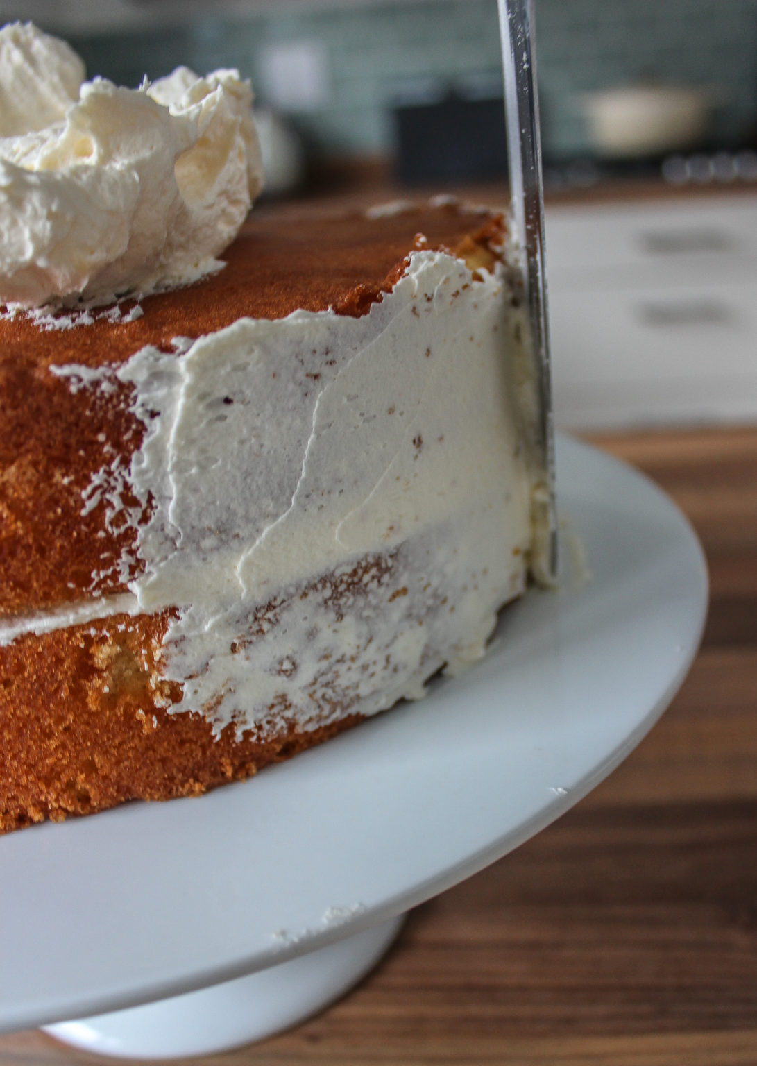 Vanilla Layer Cake with Vanilla Buttercream - Baker Jo