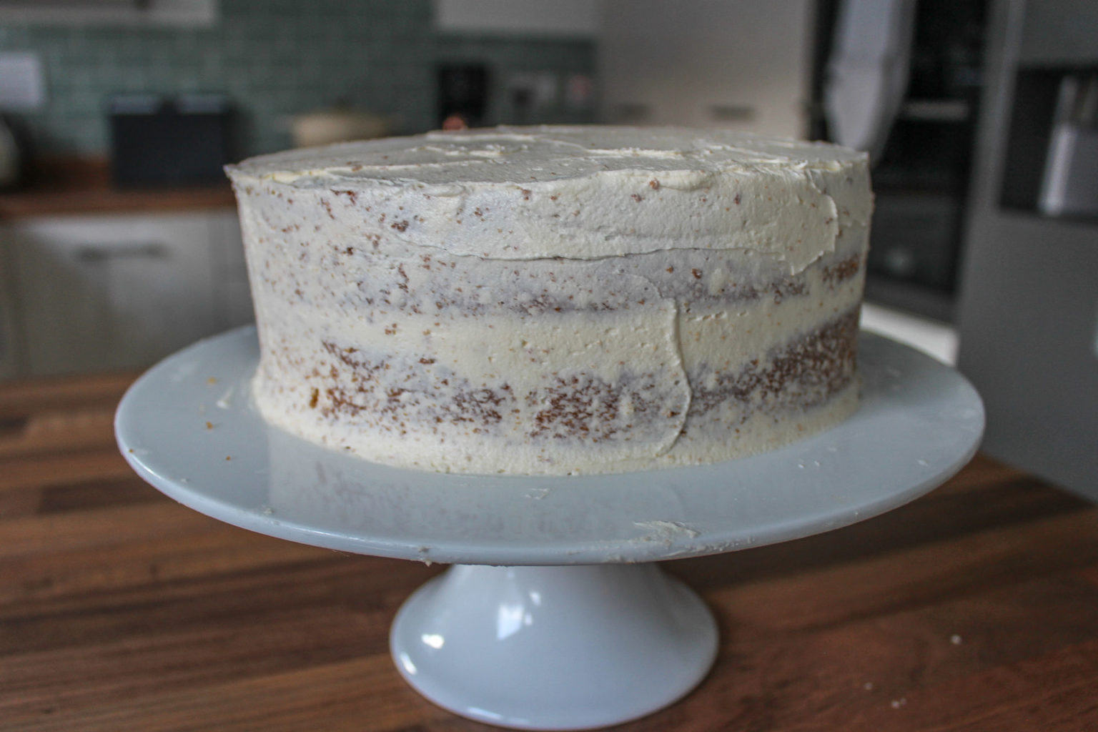 Vanilla Layer Cake with Vanilla Buttercream - Baker Jo