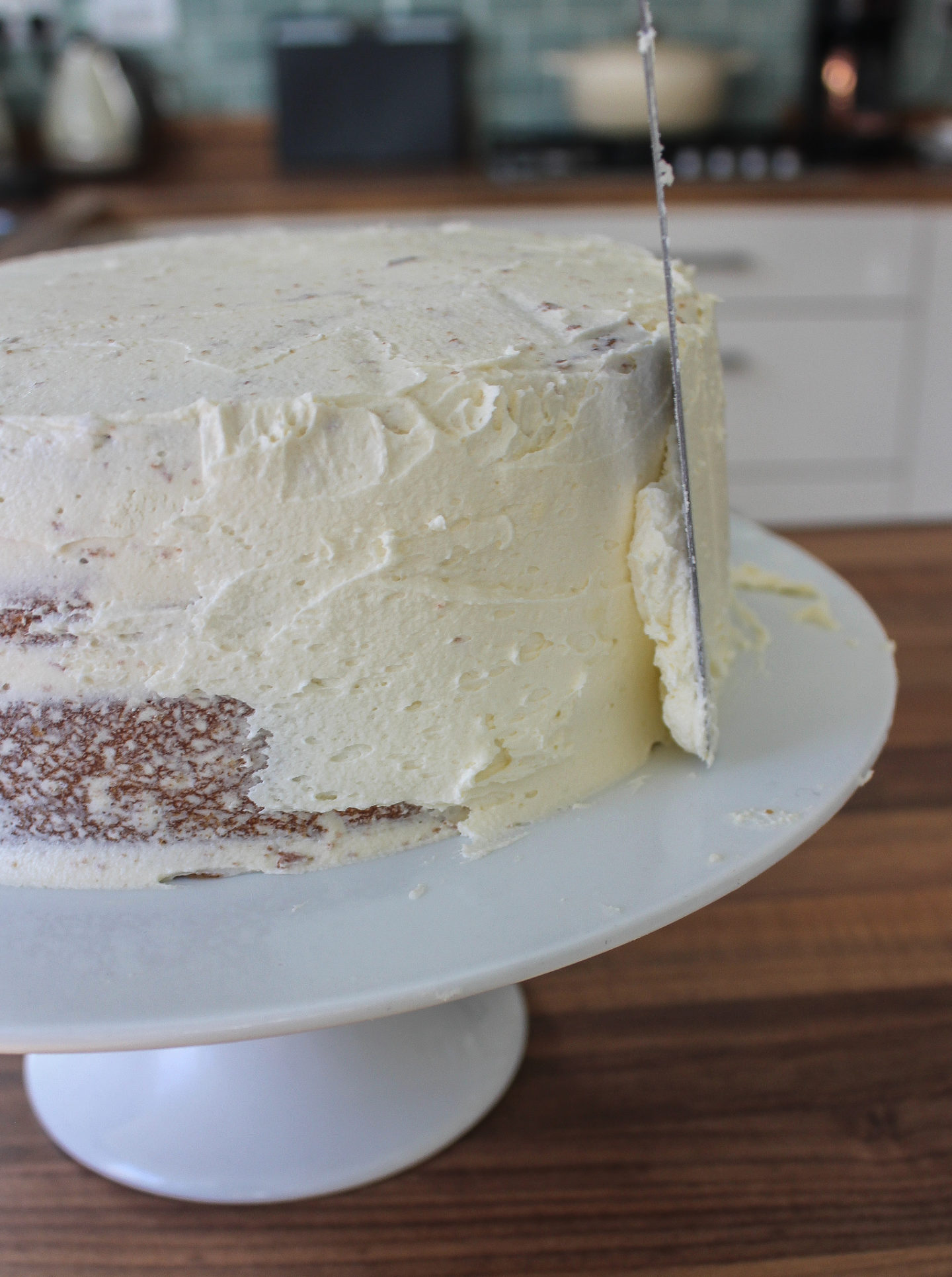 Vanilla Layer Cake with Vanilla Buttercream - Baker Jo