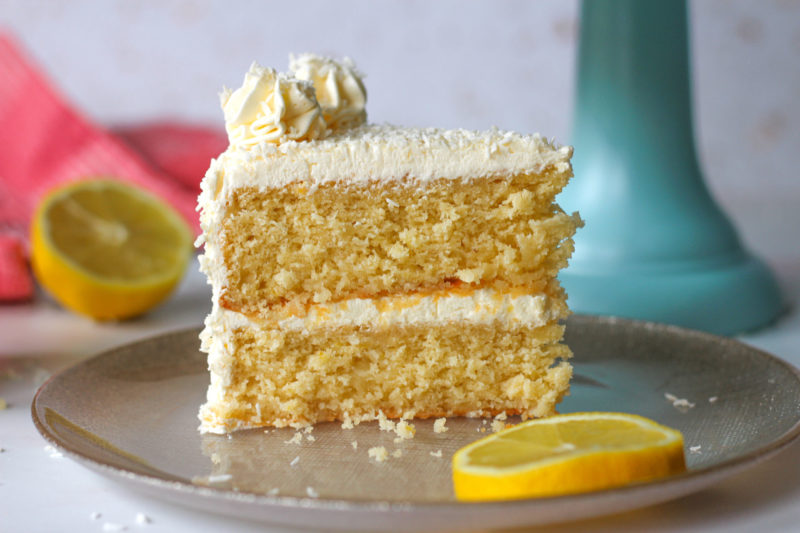 Lemon Coconut Layer Cake - Baker Jo