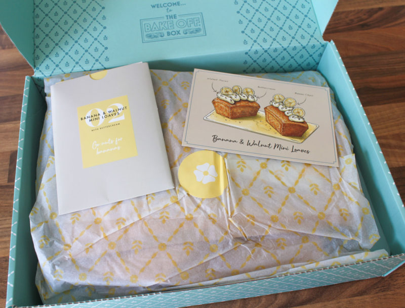 The Bake Off Box: Banana and Walnut Mini Loaves - Baker Jo