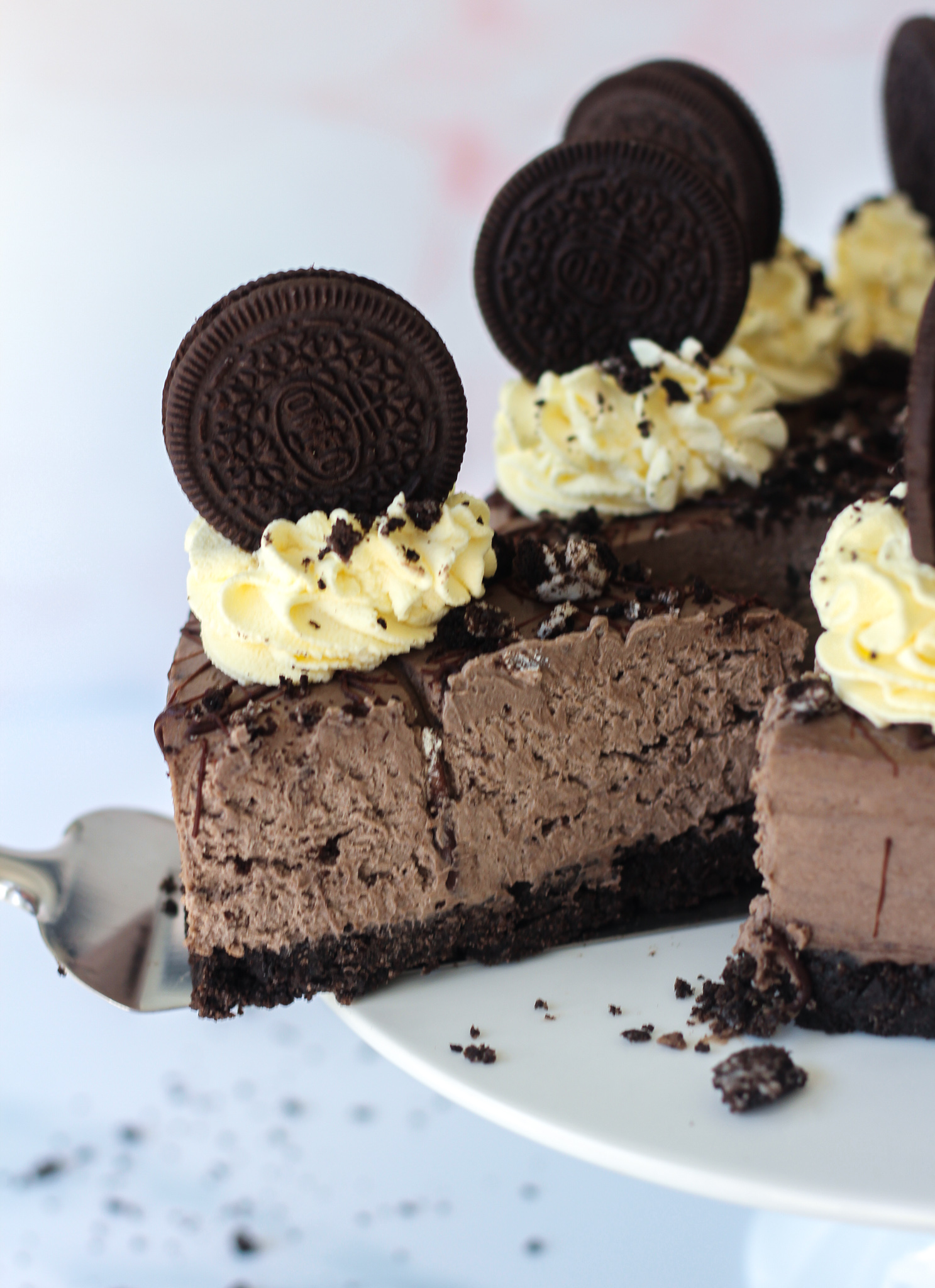 No-Bake Oreo Cheesecake - Baker Jo
