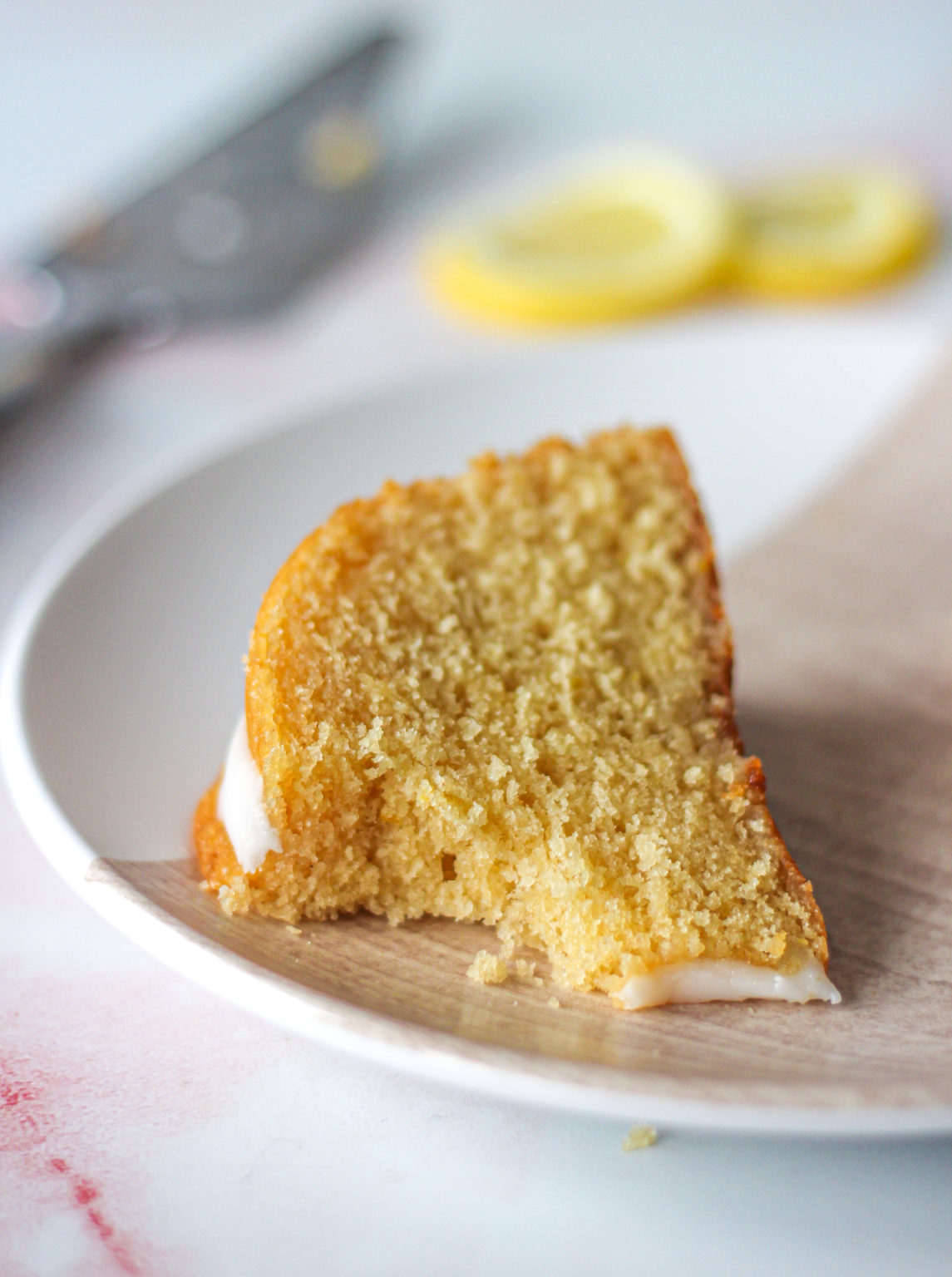 Lemon Drizzle Bundt Cake - Baker Jo