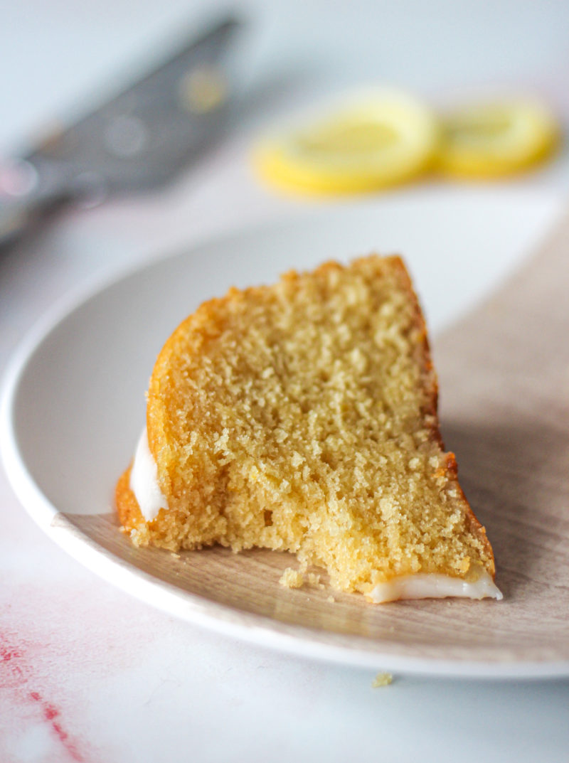 Lemon Drizzle Bundt Cake - Baker Jo