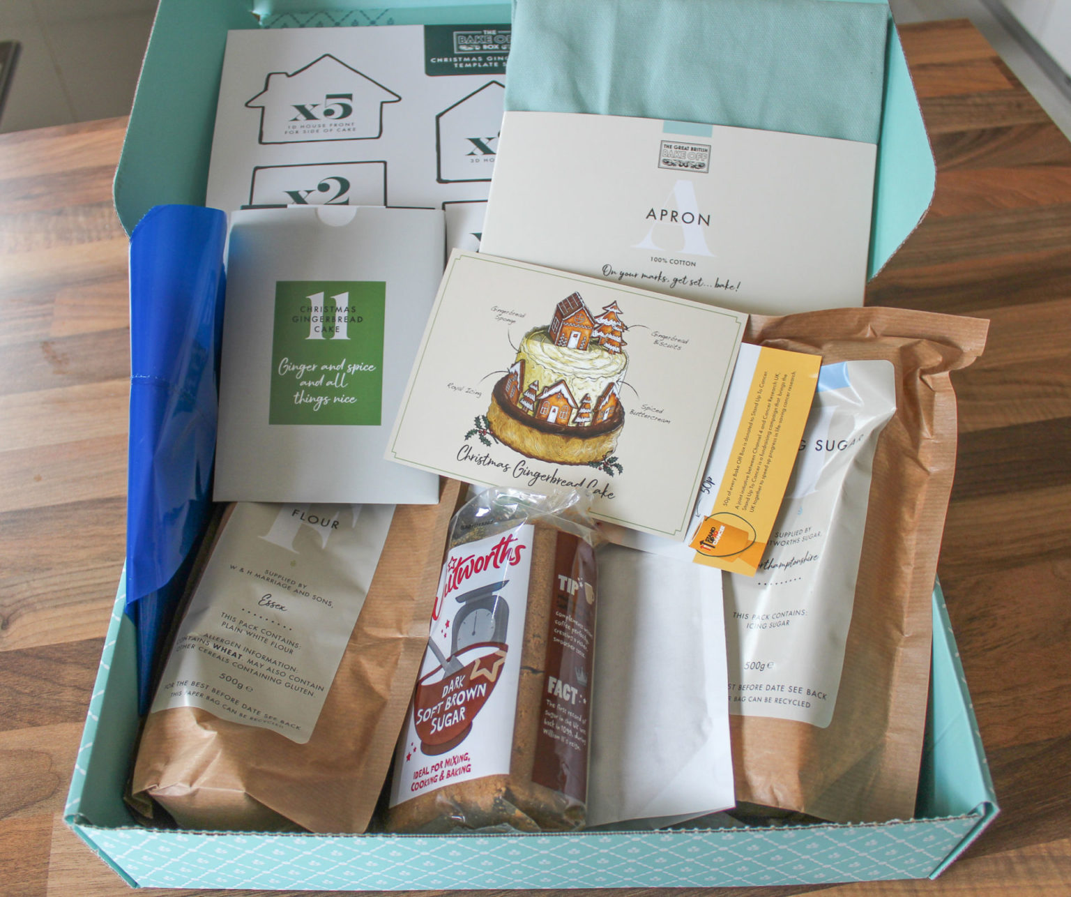 The Bake Off Box: Christmas Gingerbread Cake - Baker Jo