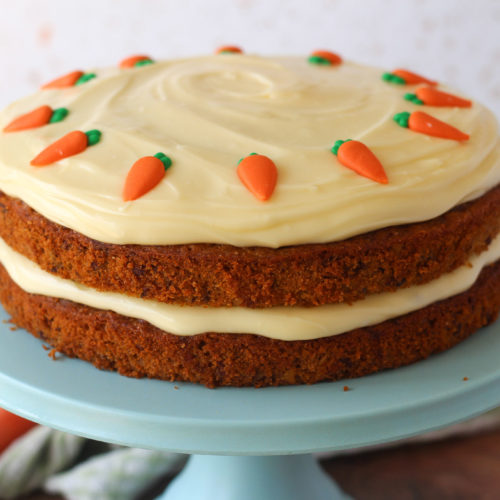 Simple Carrot Cake - Baker Jo